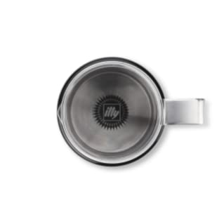 Illy Milk Frother by Lissoni (Stainless Steel), Dishwasher Safe, All Milk Types, Hot Chocolate