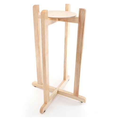 Bluewave Lifestyle Floor Wood Stand Natural Varnish, 27"