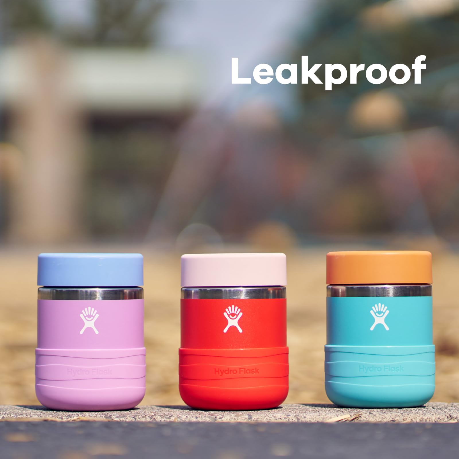 Hydro Flask 12 Oz Kids Insulated Food Jar and Boot Anemone