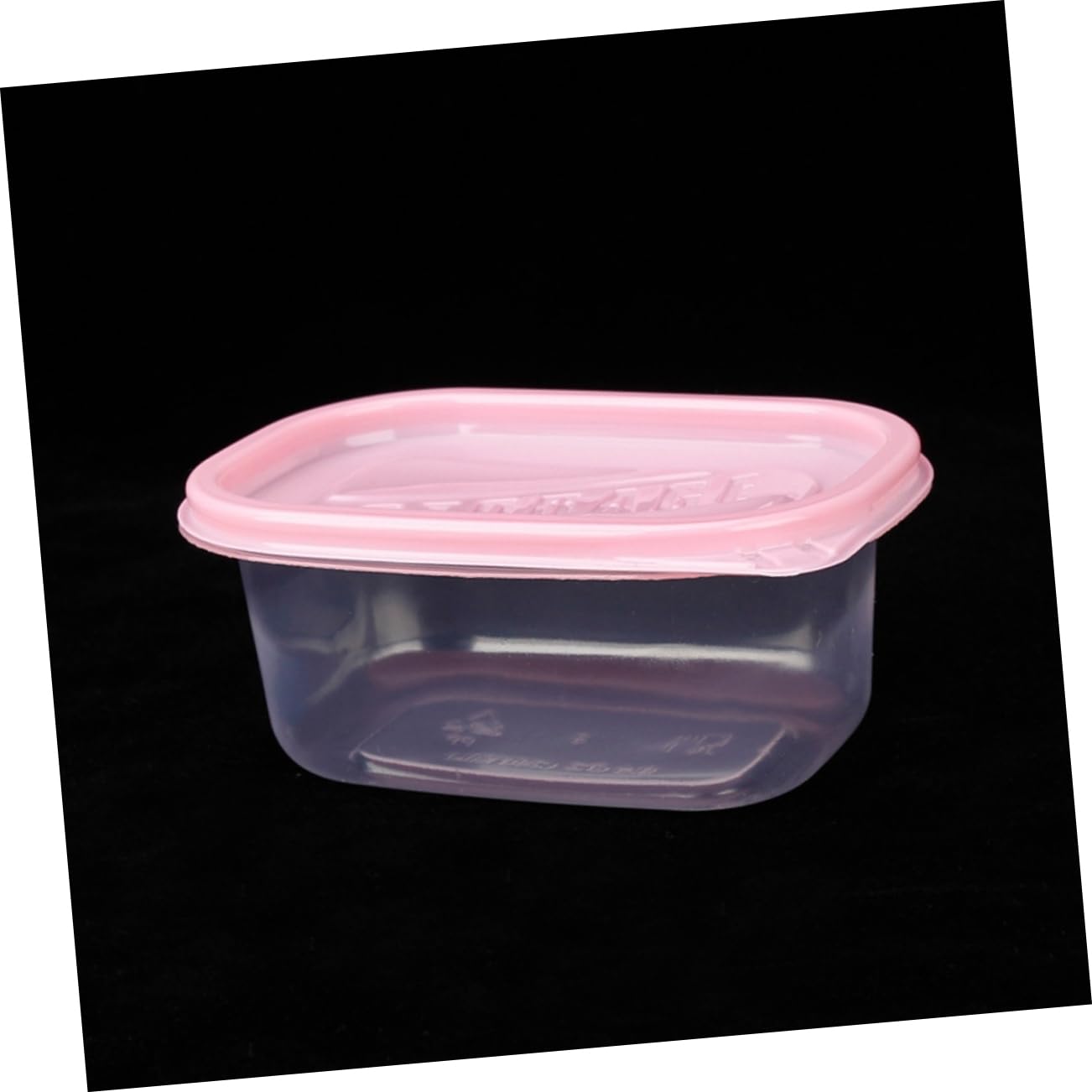 BUTIFULSIC 12 Pcs Disposable Rectangular Plastic Lunch Boxes with Lids Sealed Food Containers for Meal Prep Fruits and Cakes Multi Color Green