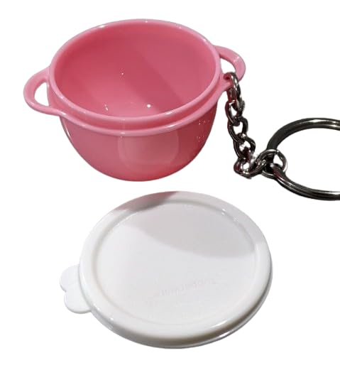 Tupperware (1) Keychain Mega Thatsa Bowl Pink, Mini