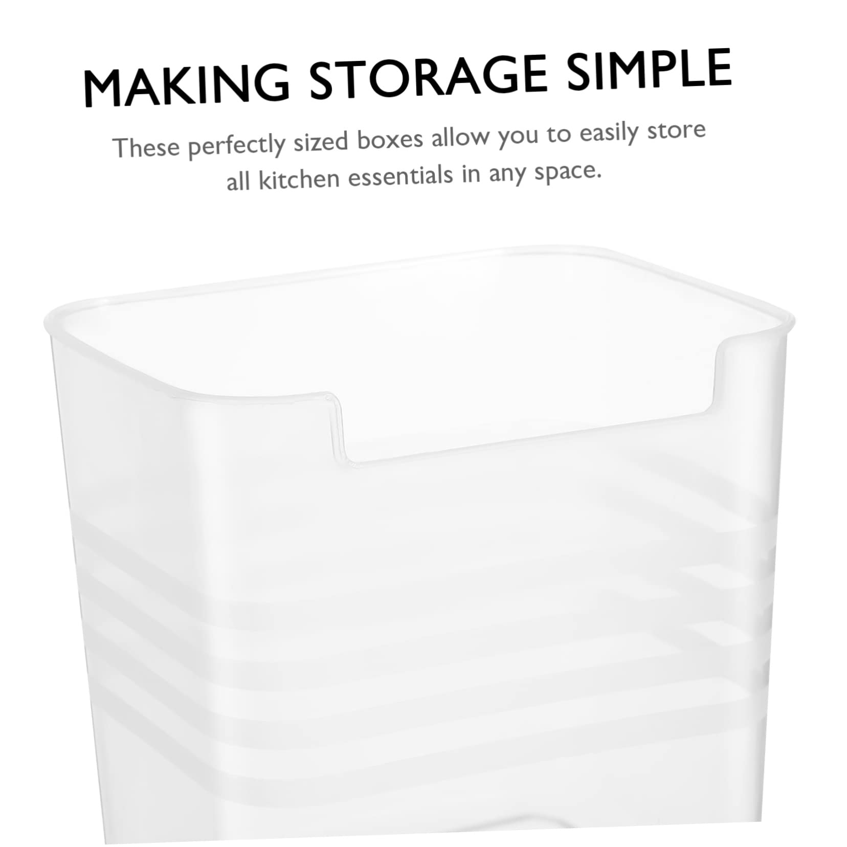 FUNOMOCYA 2pcs Storage Rack Mini Fridge Freezer Organizer Bins Snack Organizer Food Containers Fridge Side Door Storage Containers Clear Storage Containers Plastic Condiment Refrigerator