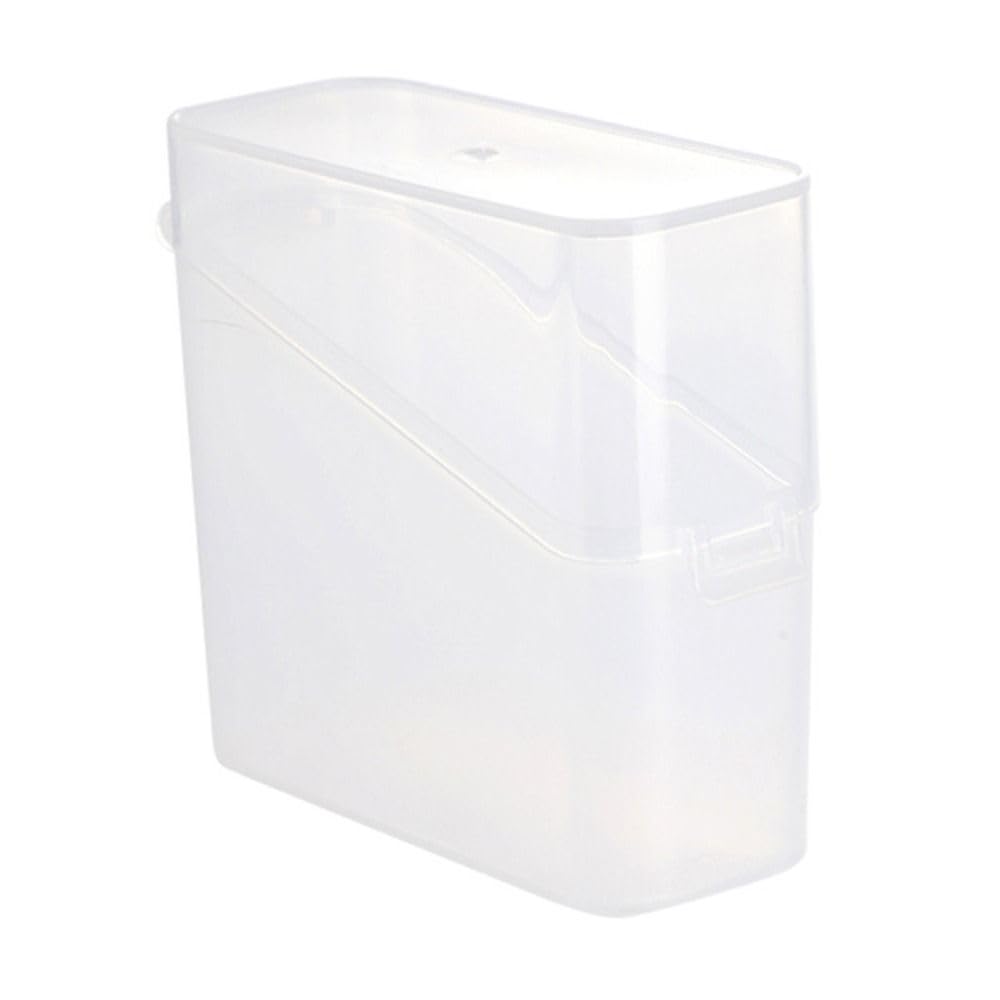Sliced Cheese Container for Fridge,Cheese Storage Container,Plastic Cheese Slice Holder,Tea Bag Organizer Box,Food Keeping Box Container(transparent)