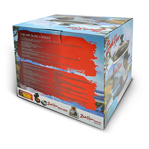 Uncanny Brands Bob Ross 2 Quart Slow Cooker- Happy Little Tree Appliance