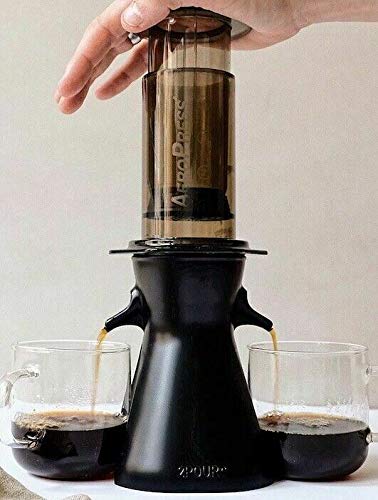2POUR® The New Dual Press Accessory Compatible With The Aeropress® Coffee Maker, Delter Coffee Press or Pourover.