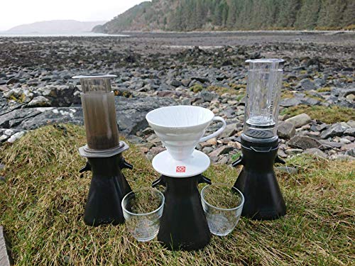 2POUR® The New Dual Press Accessory Compatible With The Aeropress® Coffee Maker, Delter Coffee Press or Pourover.