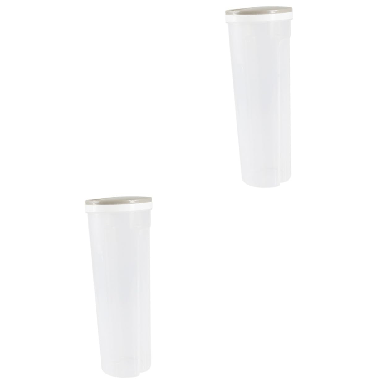 Ciieeo 2pcs Food Organizers Clear Containers Grains Container Spaghetti Organization Pasta Container Food Container Cereal Container Noodles Container Spaghetti Container Storage Cereals