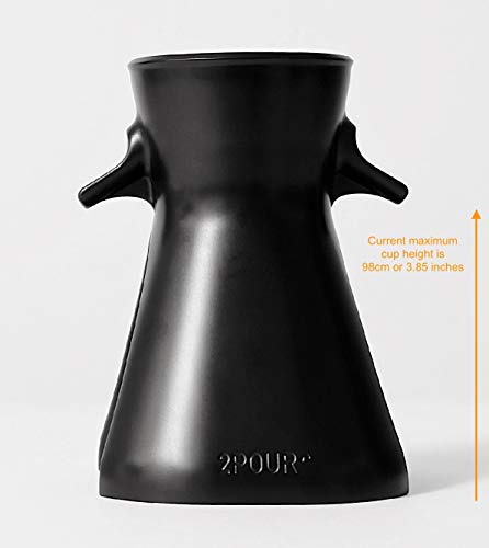 2POUR® The New Dual Press Accessory Compatible With The Aeropress® Coffee Maker, Delter Coffee Press or Pourover.