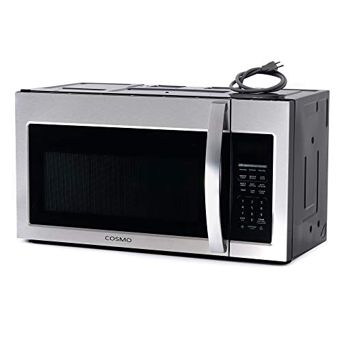 COSMO COS-3019ORM2SS Over the Range Microwave Oven with 1.9 cu. ft. Capacity, 1000W