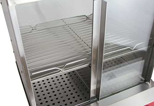 ANFIRE Hot Dog Steamer with Bun Warmer Machine Commercial Hot Dog Hut