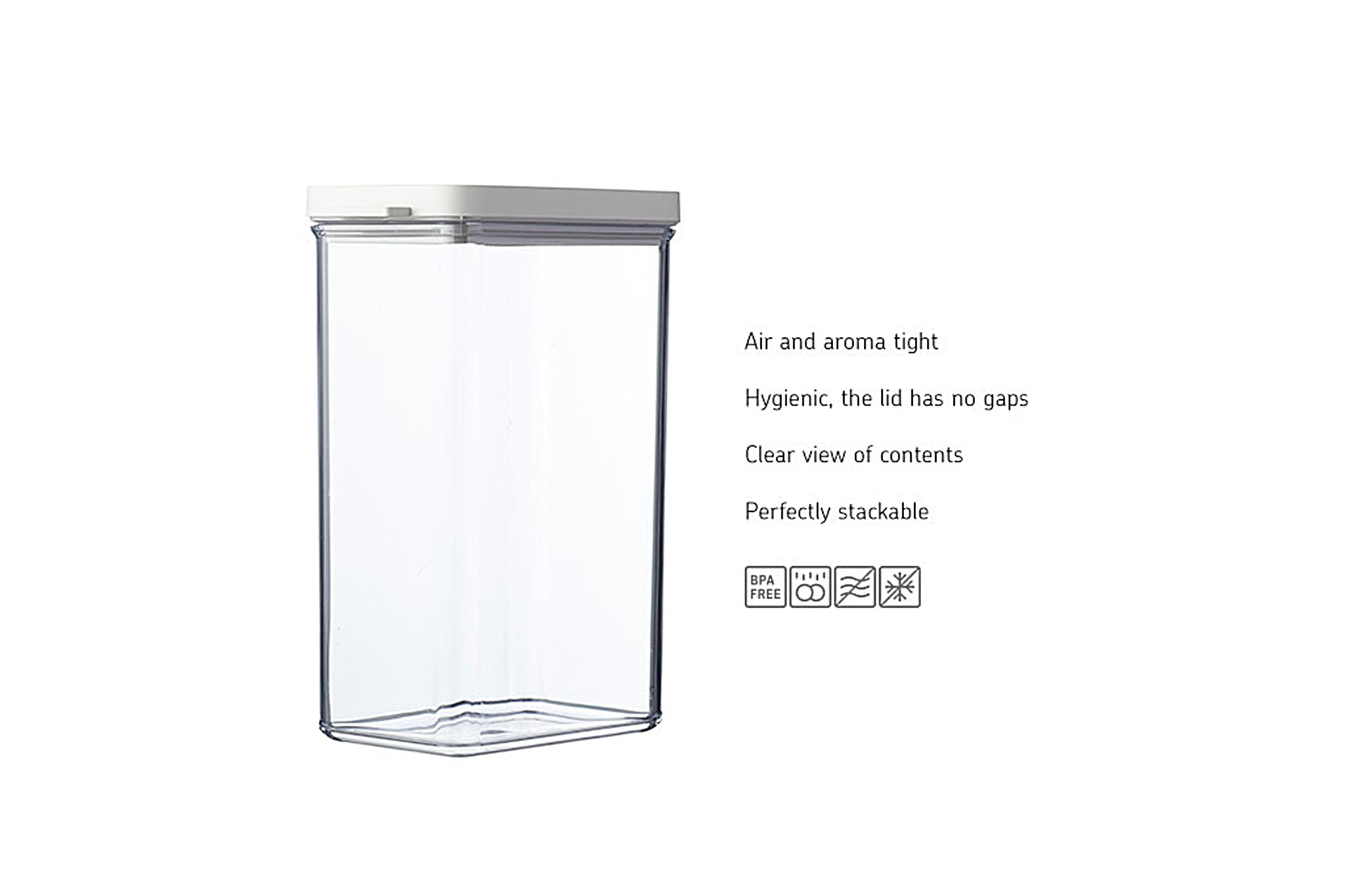 Mepal Food Storage Containers 3-Piece Set - Storage Boxes with Lids - Kitchen Container & Organizer - Airtight Food Storage Container - 700 ml, 1100 ml & 2000 ml - Nordic sage