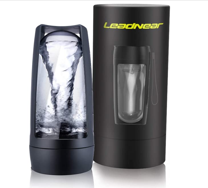LeadNear Electric Shaker Bottle,Gifts for Men Dad Husband, Made With Tritan - BPA Free Shaker Bottles For Protein Mixes - Upgrade 22OZ Electric Mixer Cups For Protein Powder, Shakes, Coffee, Cocktail
