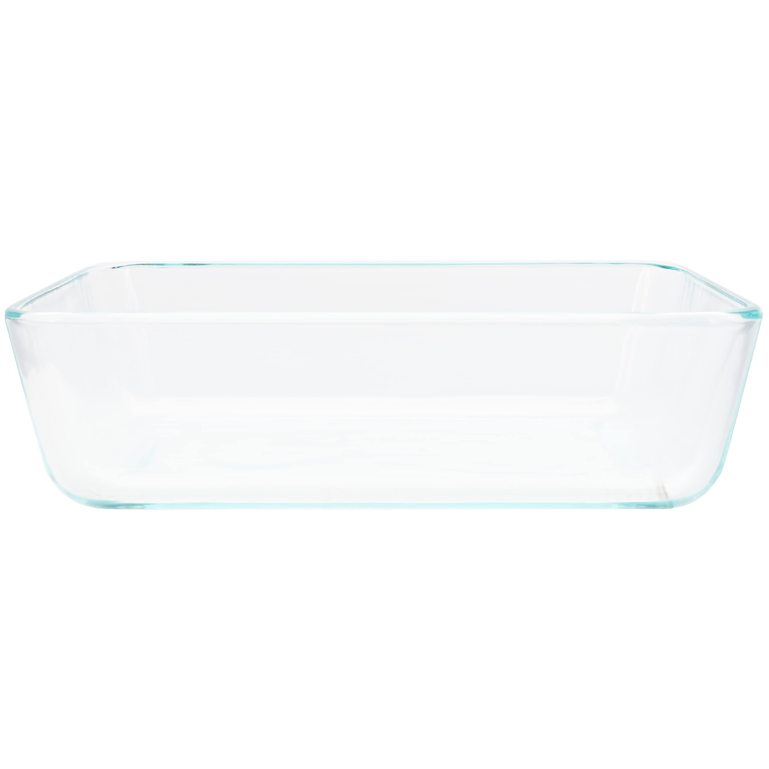 Pyrex 7210 3-Cup Glass Dish with 7210-PC 3-Cup Thistle Purple Lid Made in the USA - 6-Pack