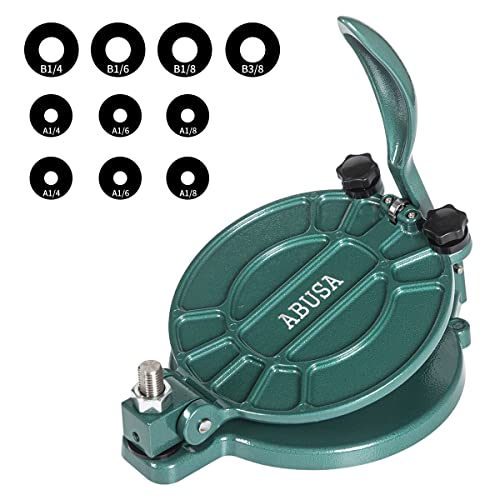 ABUSA Manual Thickness Adjustable Tortilla Press 8 Inch Tortilla Maker Green - Tortilla,Taco,Empanadas and so on …