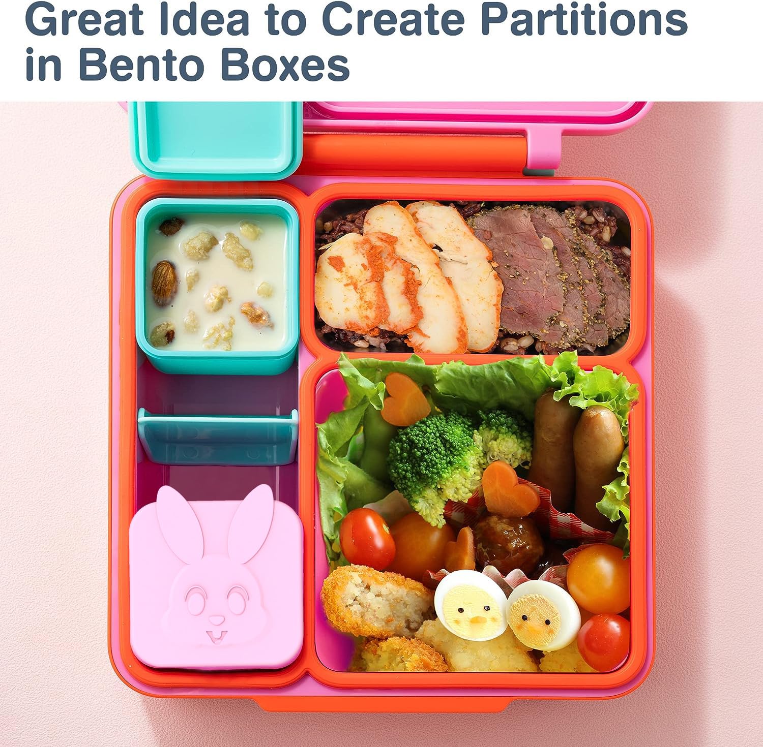 2PCS Dip Containers, Containers Compatible with Most Bento Lunch Box, 4oz Silicone Salad Dressing Container Dipping Sauce Container Dipping Sauce Cups with Lids for School Lunch Picnic Travel