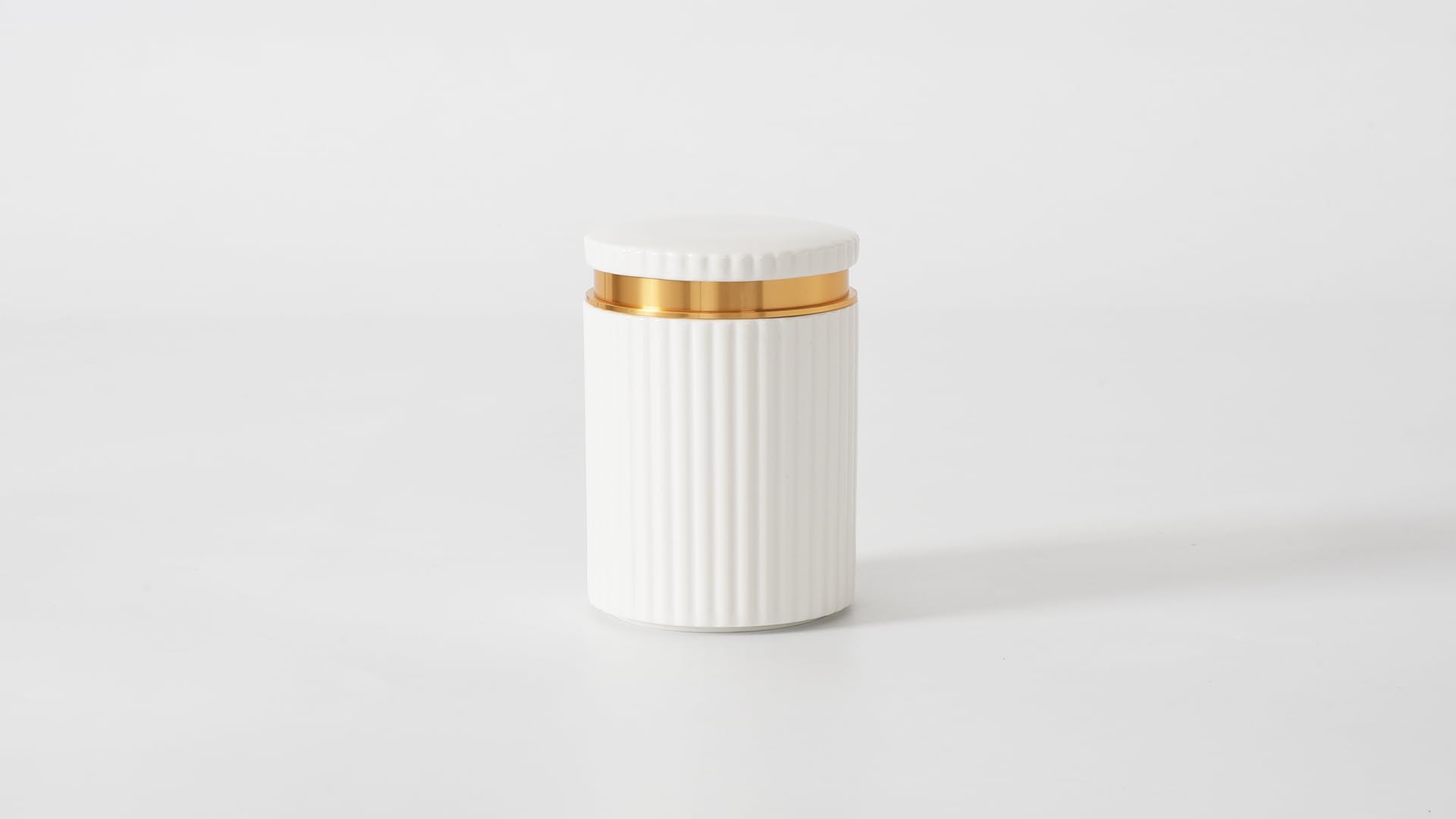 Pampa Bay Tall Canister, Tango, Small, Kitchen, Gift, 5 x 3.5 Inch; 17 Ounce, TAN8013WG