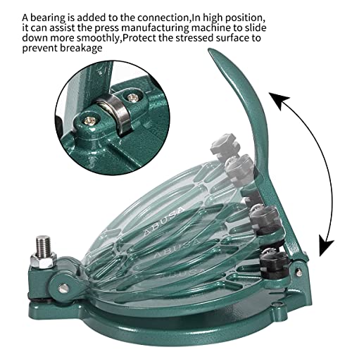 ABUSA Manual Thickness Adjustable Tortilla Press 8 Inch Tortilla Maker Green - Tortilla,Taco,Empanadas and so on …