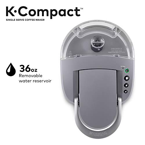 Keurig K-Compact Single-Serve K-Cup Pod Coffee Maker (Grey)