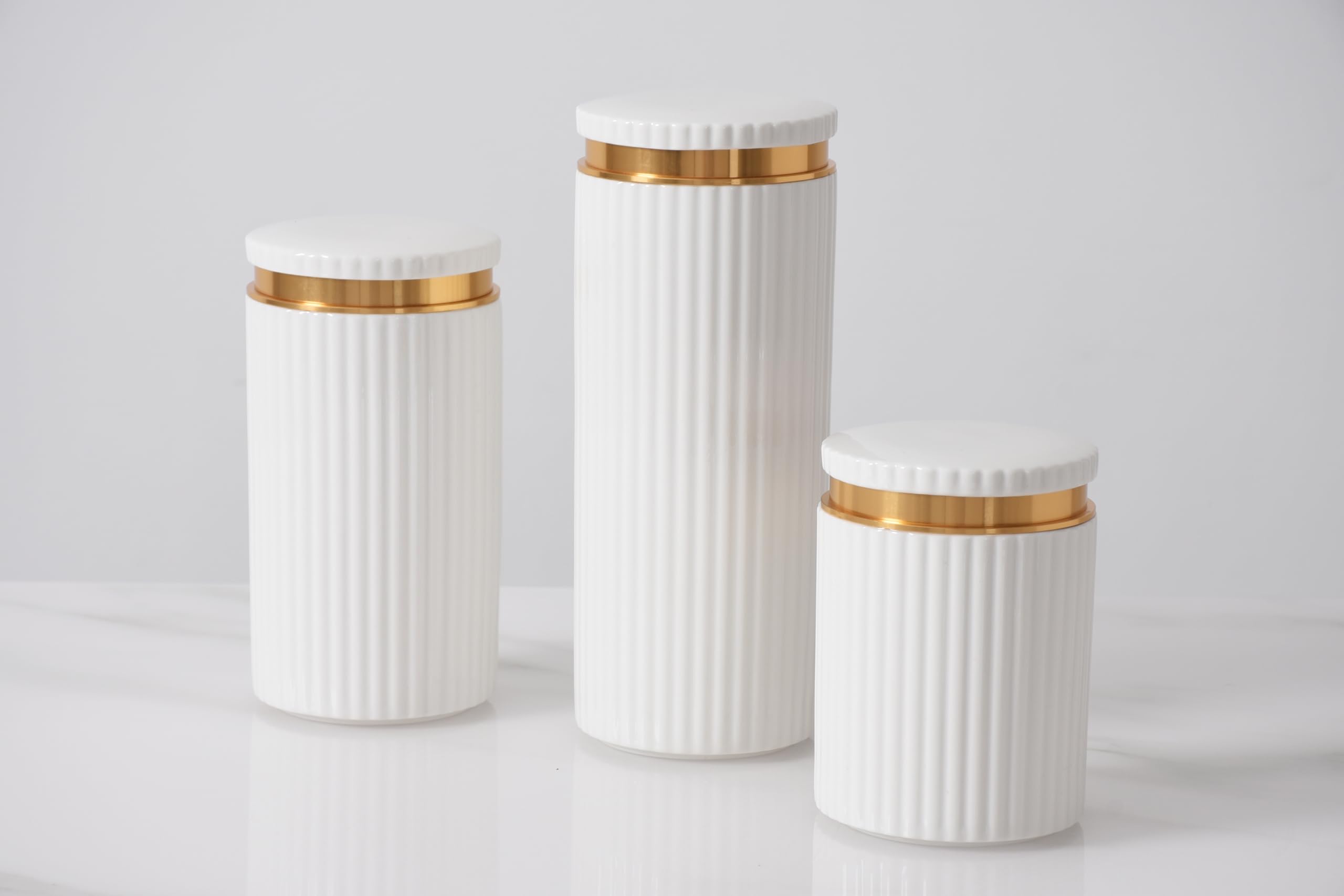 Pampa Bay Tall Canister, Tango, Small, Kitchen, Gift, 5 x 3.5 Inch; 17 Ounce, TAN8013WG