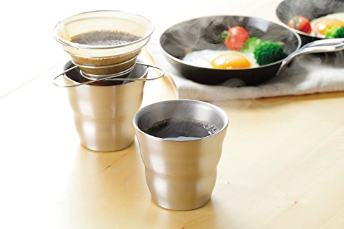 SOTO Helix Coffee Maker - Lightweight, Flexible, High-grade Stainless Steel, and Collapsible Coffee Maker for 2 People