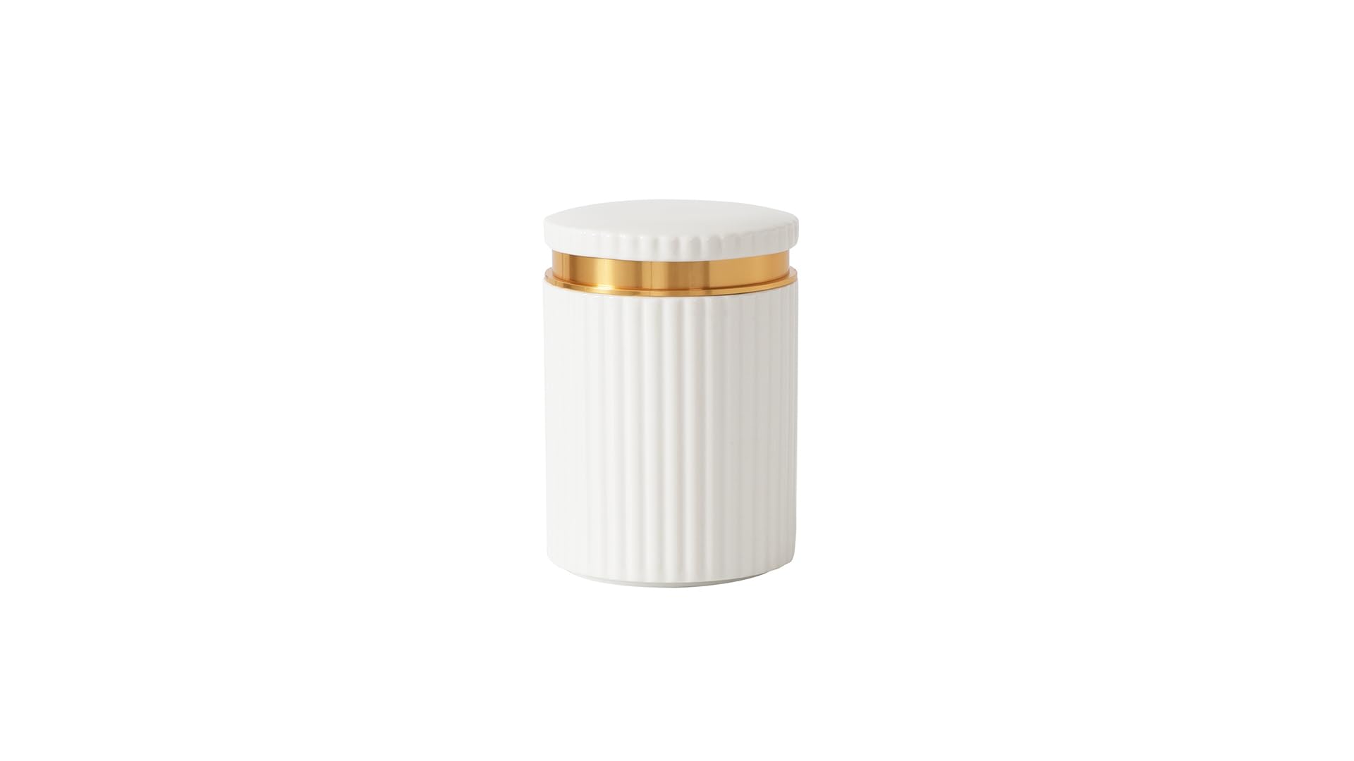 Pampa Bay Tall Canister, Tango, Small, Kitchen, Gift, 5 x 3.5 Inch; 17 Ounce, TAN8013WG