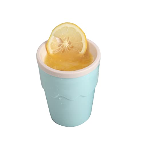 Slushie Maker Cup for Kids and Adults – Premium Slushy Cup Kitchen Set with Spoon Included – Multipurpose Ice Cream Maker Ideal for Smoothies, Slushies, Ice Cones – Easy to Use and Clean