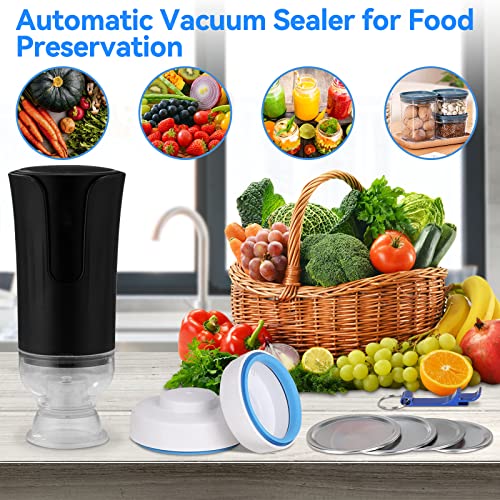 Bourge Chef Electric Handheld Vacuum Sealer & Reusable Vacuum Food Storage Bags, Mini Vacuum Pump, Portable small Vacuum Sealer Machine for Food Saver