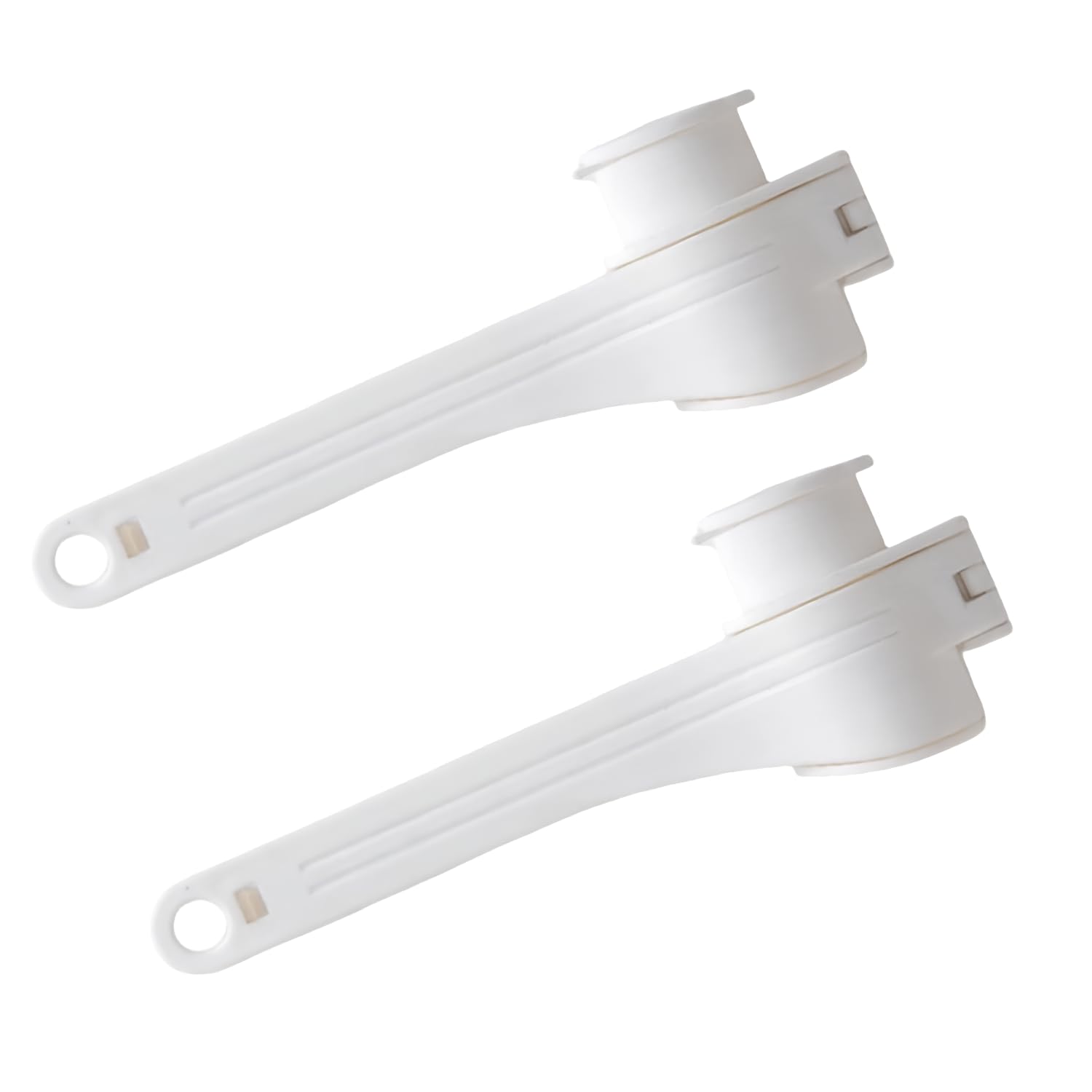 Food Storage Sealing Clips with Pour Spouts, Bag Clips for Food, Kitchen Chip Bag Clips, Plastic Cap Sealer Clips, Great for Kitchen Food Storagec,1pcs While (S_While)