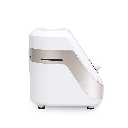 BLAAZE 110V Powerful 800W Mixer Grinder w/ 3 Stainless Steel Jars & Blades Perfect for Dry & Wet Fine Grinding β Dosa batters, Indian Curry Spices Coconut Chutney Grinding Mixing (White Matte Silver)