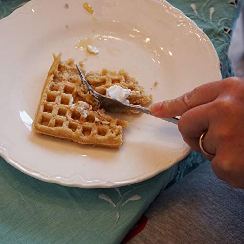 Kings County Tools Stovetop Handheld Waffle Maker | Great for Camping & Kitchen | 5β Long Beechwood Grip | Makes A Perfect Breakfast Treat | Food Grade Safe | Sturdy and Durable