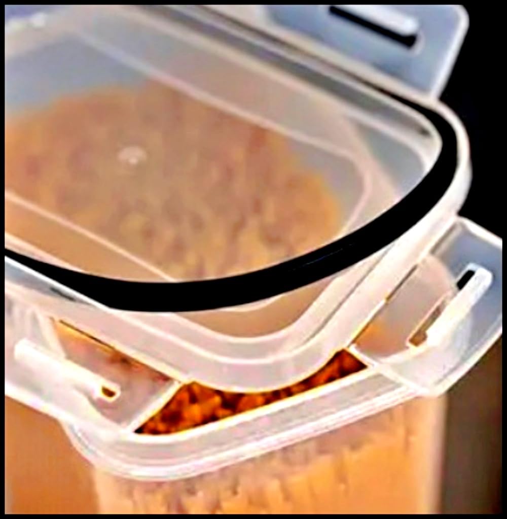 Airtight Kitchen Food Storage Containers with Lids, 24 pcs Organize Your Kitchen and Pantry With Our Canisters for Cereal, Dry Food, Flour and Sugar, BPA Free, Includes 24 Labels