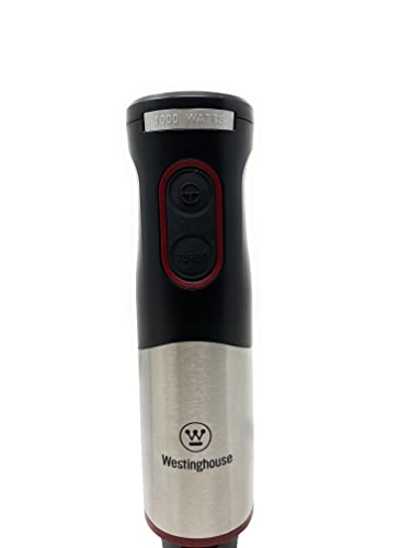 Westinghouse 220 Volt Hand Blender 1000W - 3 in 1 Hand blender includes blending shaft, 500 ml chopper bowl, 700 ml beaker and whisk-220V 240V (Not For Use In USA)