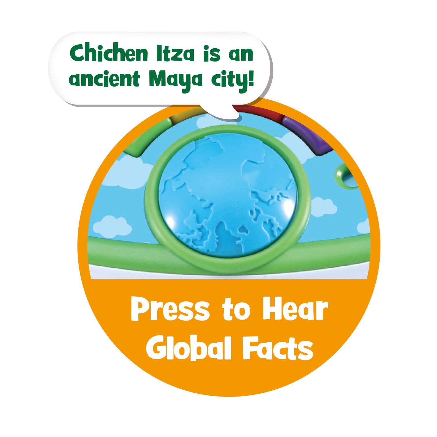 LeapFrog LeapGlobe Touch Interactive Globe for Kids Ages 3 and up