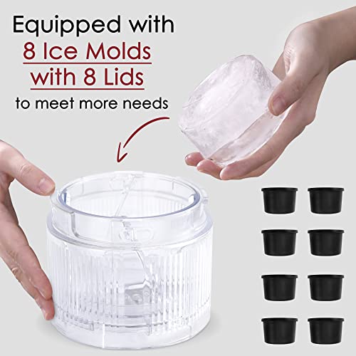 Shave Ice Attachment for KitchenAid Stand Mixers, Ice Shaver Attachment, Snow Cone Attachment/Maker, White (Machine/Mixer Not Included)