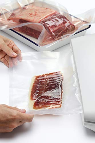 EverOne Vacuum Sealer Bag Roll for Sous Vide & Food Saver, 8" X 50', 2 Count