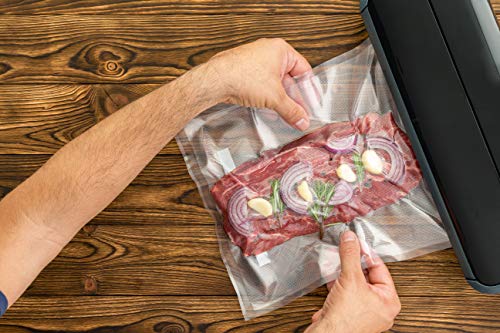 EverOne Vacuum Sealer Bag Roll for Sous Vide & Food Saver, 8" X 50', 2 Count
