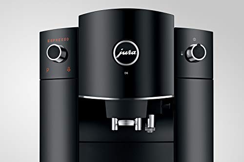 Jura D6 Automatic Coffee Machine, 1, 37 ounces, Black