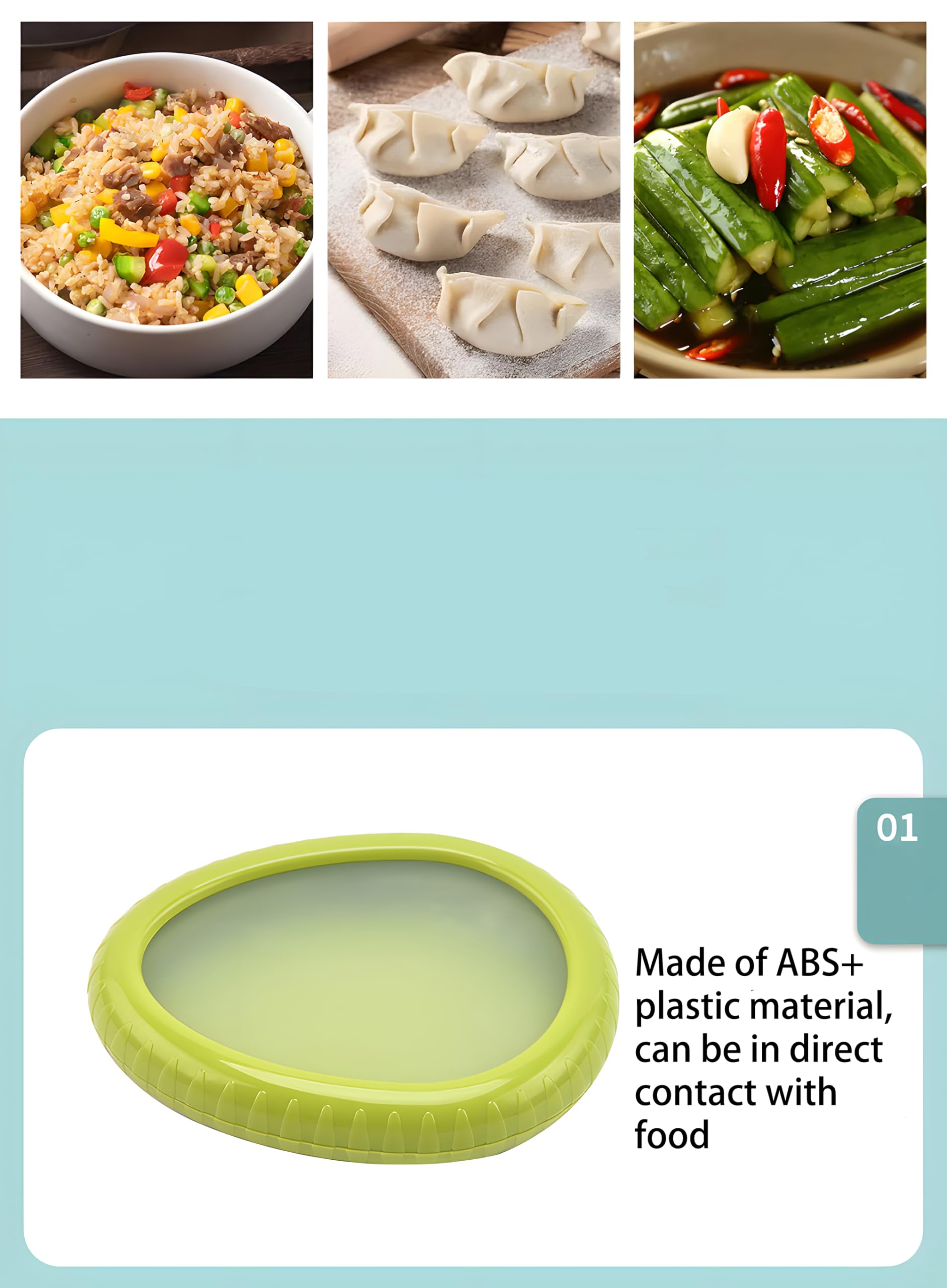 Generic 4pc Silicone Fruit And Vegetable Storage Container Set For Fridge，Avocado Silicone Saver，Tomato Storage Container，Onion Keeper，And Lemon Saver For Fridge。 (4PCS- fruit and vegetable saver)