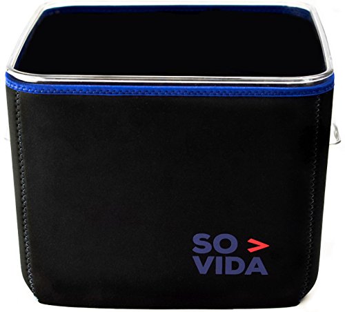 SO-VIDA Sous Vide Container Sleeve For The Rubbermaid 12 Quart (18 & 22 Qt Available) - Protects Your Work Surfaces and Saves You Electricity From Increased Insulation