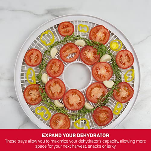 NESCO WT-2SG Round Speckled Plastic 13 1/2" Add-A-Trays, 20 Series and 30 Series Food Dehydrators