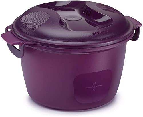Tupperware Microwave Rice Cooker Purple Large 3L or 12 cup