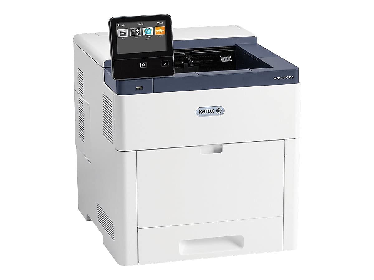 Xerox C500/N VersaLink Color Laser Printer Letter/Legal up to 45ppm USB/Ethernet 550 Sheet Tray 150 Sheet Multi Purpose Tray 5" Display