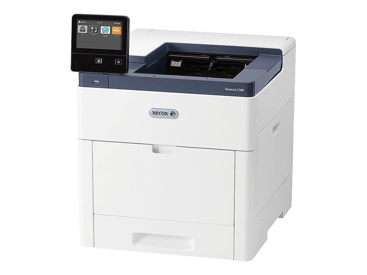 Xerox C500/N VersaLink Color Laser Printer Letter/Legal up to 45ppm USB/Ethernet 550 Sheet Tray 150 Sheet Multi Purpose Tray 5" Display