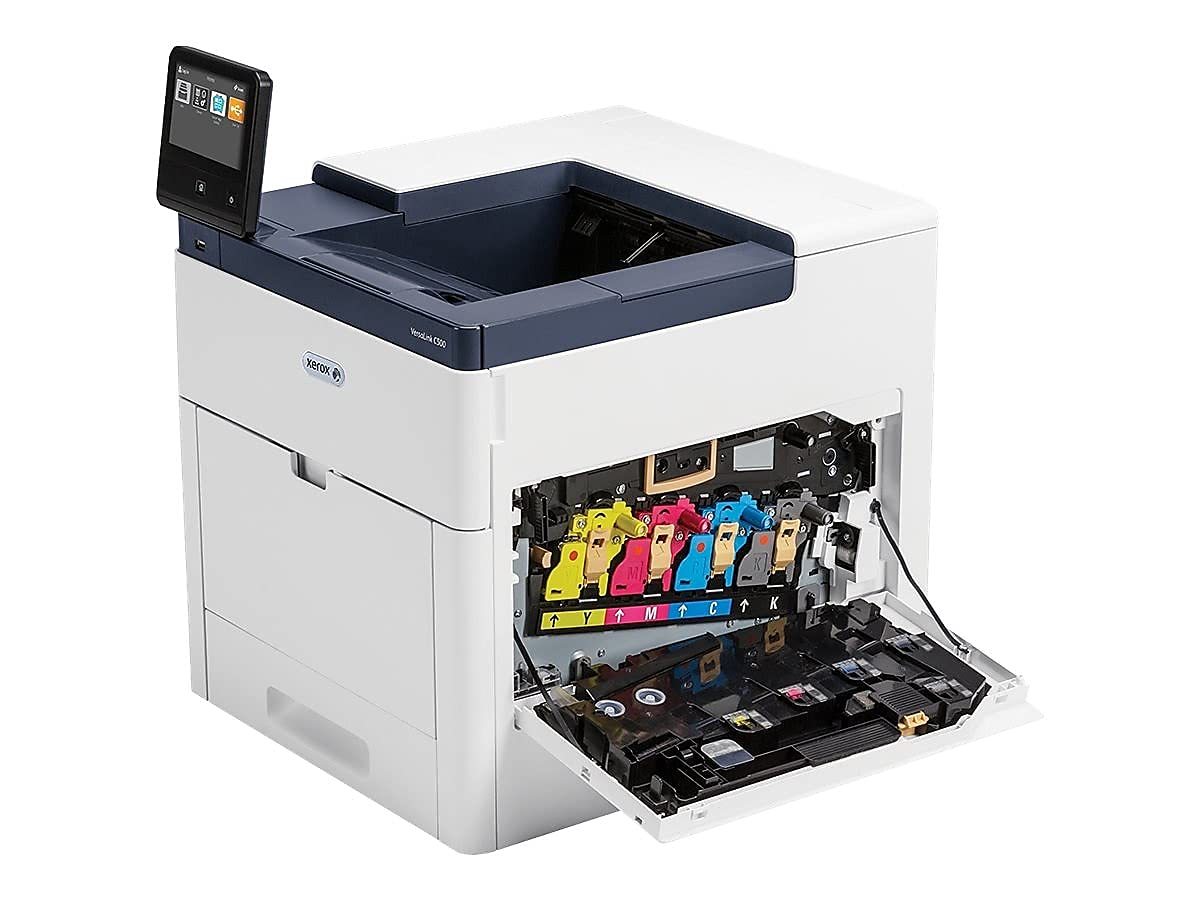 Xerox C500/N VersaLink Color Laser Printer Letter/Legal up to 45ppm USB/Ethernet 550 Sheet Tray 150 Sheet Multi Purpose Tray 5" Display