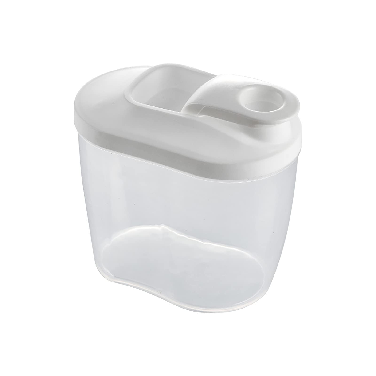 Prime Food Storage Container with Lids and Pour Spout BPA Free Airtight Storage for Kitchen and Pantry Portable Organizer for Spaghetti Sugar Rice Cooker Pasta Cereal Spices Dry Goods