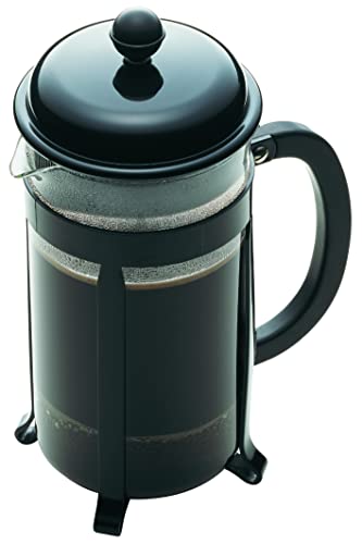 Bodum Java French Press Coffee and Tea Maker with SAN Plastic Shatterproof Carafe, 34 Ounce, Black