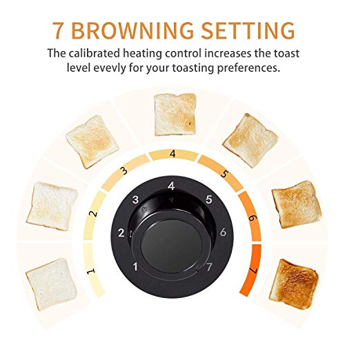Electric Panini Press Indoor Grill Sandwich Maker + Toaster 2 Slice Wide Slots Best Rated Prime Toasters