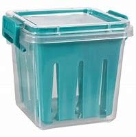 Cooking Concept Veggie and Fruit Storage Container (Aqua)