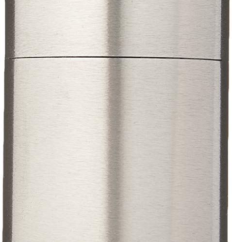 AdHoc Pepe Chili Cutter and Spice Grinder - Dried Spice Cutter with Aroma Bottom Cap - Homemade Red Chili Flakes - Stainless Steel, 8"