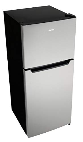 Danby DCRD042C1BSSDB-3 4.2 cu. ft. Compact Fridge Top Mount in Stainless Steel Refrigerator